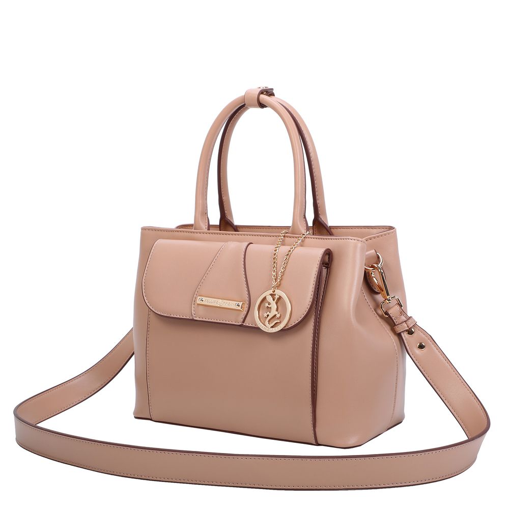 Bolsa de Mão FK493 - Napa Amêndoa - fellipekrein
